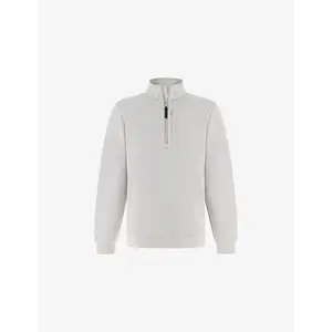 Boggi Milano Half-zip Jumper - Ice