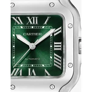 Cartier Santos De Automatic Watch - Silver