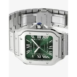 Cartier Santos De Automatic Watch - Silver