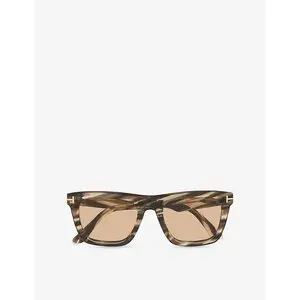 TOM FORD Lelio Square-frame Sunglasses