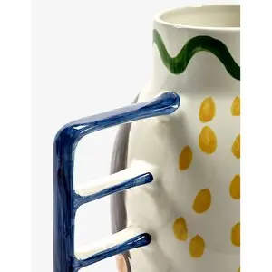 SERAX Pijuayo Mix Santiago De Borja Ceramic Vase - Multi