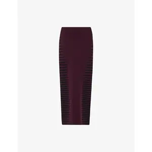 LEEM Jacquard Slim-fit Knitted Pencil Skirt