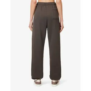 ADANOLA Embroidered Cotton Jersey Jogging Bottoms