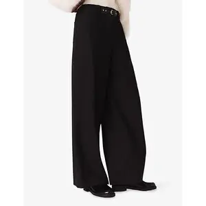 Maje Wide-leg Trousers