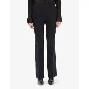 The Kooples Tailored Straight-leg Woven Trousers