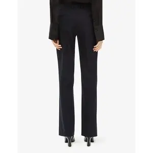 The Kooples Tailored Straight-leg Woven Trousers