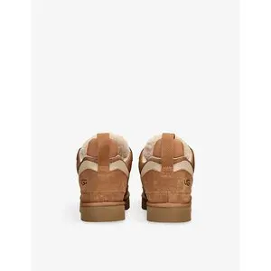 UGG Lowmel Suede And Mesh Mid-top Trainers