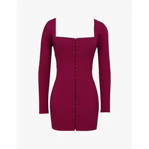 House Of Cb Selene Stretch-woven Mini Dress