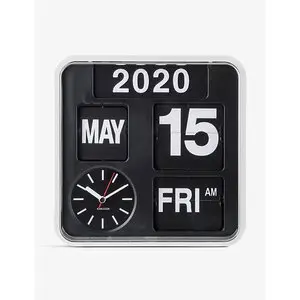 KARLSSON Mini Flip Mechanical Wall Clock 24.5cm - White