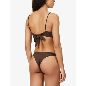 AWAY THAT DAY Palma Bikini Top - Espresso