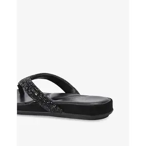 Carvela Riviera Embellished Sandals - Black