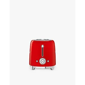 SMEG Logo-plaque Two-slice Stainless-steel Toaster