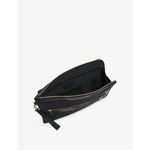 ANYA HINDMARCH Woven Essentials Pouch With Leather Trims