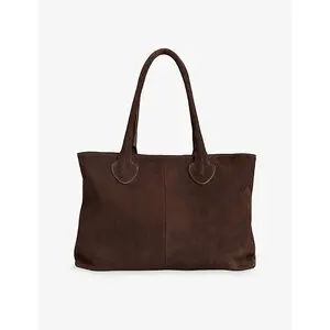 Whistles Leandra Suede Tote Bag - Brown