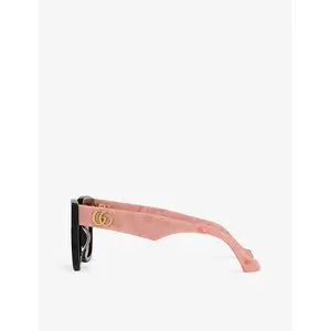 Gucci Square Frame Acetate Sunglasses
