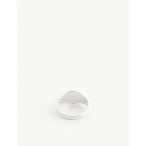 SERGE DENIMES Sterling Signet Ring
