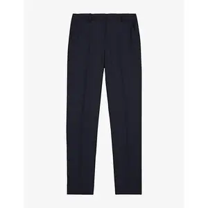 The Kooples Tailored Slim-fit Mid-rise Wool Trousers