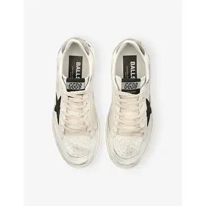 GOLDEN GOOSE Ball-star Leather Low-top Trainers - White/oth