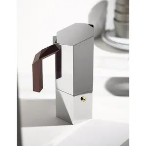 ALESSI Menhir Espresso 3-cup Maker Stainless-steel Coffee Maker