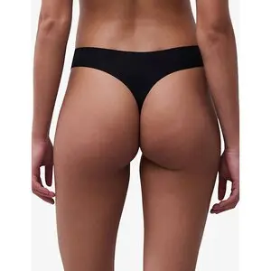 Chantelle Soft Stretch Seamless One-size Thong - Black