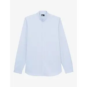 The Kooples Slim-fit Cotton Shirt - Blu03