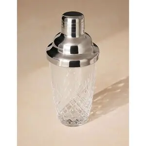 SOHO HOME Barwell Diamond-cut Crystal Martini Shaker 16cm