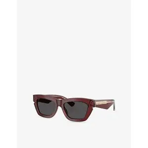 Burberry Cat-eye Acetate Sunglasses - Red