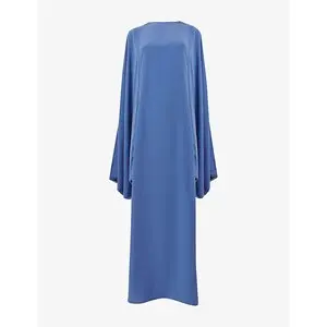 LEEM Split-sleeve Woven Kaftan - Blue