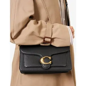 COACH Tabby 26 Pebbled-leather Shoulder Bag - B4/black