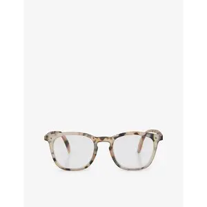 IZIPIZI Square Frame Reading Glasses - Light Tortoise