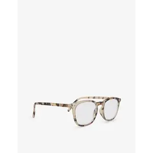 IZIPIZI Square Frame Reading Glasses - Light Tortoise