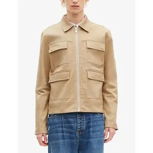 The Kooples Four-pocket Stretch-cotton Jacket