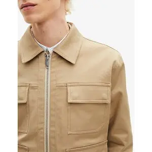 The Kooples Four-pocket Stretch-cotton Jacket