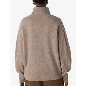 Whistles Relaxed-fit Roll-neck Wool Jumper