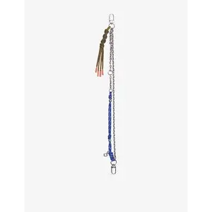 Maje Chain Cord Bag Charm - Multi-coloured