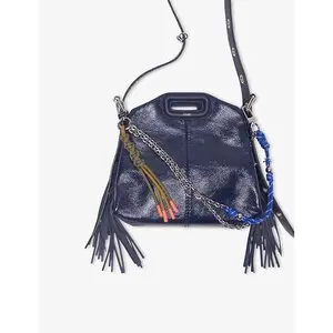 Maje Chain Cord Bag Charm - Multi-coloured