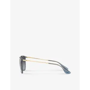 Ray-ban Round Frame Sunglasses - Blue