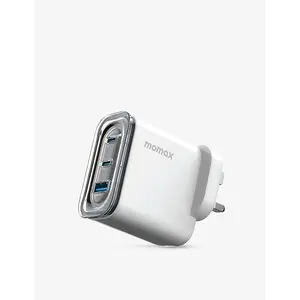 THE TECH BAR 3 Port 80w Charger - White