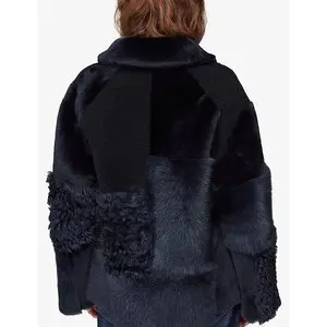 Whistles Relaxed-fit Shearling Coat