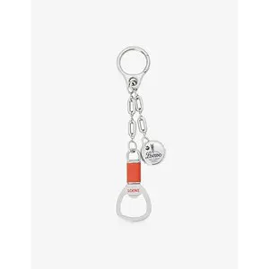 Loewe Branded Stainless-steel Bottle Opener Charm - Silver