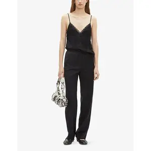 The Kooples Drawstring-waist Wool Trousers