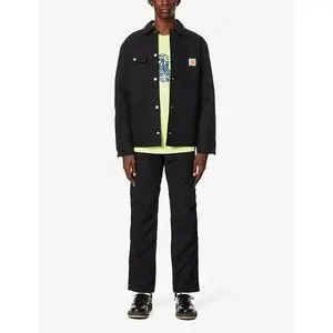 Carhartt Work In Progress Logo-patch Straight-leg Cotton Cargo Trousers