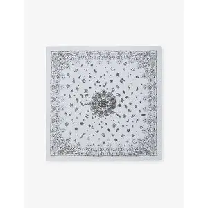 Zadig&Voltaire Blondie Bandana Square Silk Scarf - Road