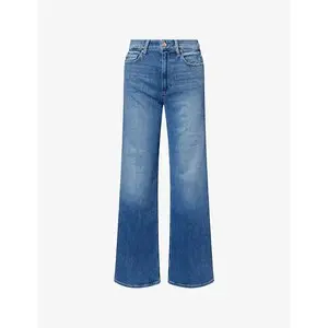 Paige Vanessa High Rise Wide Leg Jeans - Freeride