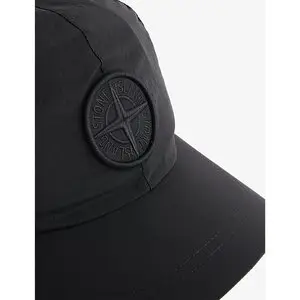 Stone Island Shell Baseball Cap With Embroidered Logo