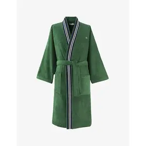 Lacoste Club Kimono-style Terry Cotton Bathrobe - Vert