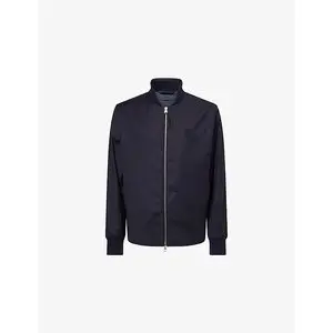 Dunhill Athluxury Packable Wool Bomber Jacket - Navy