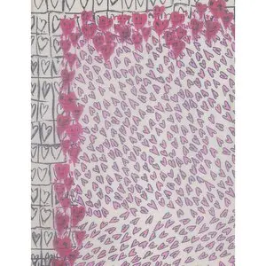 Zadig&Voltaire Kerry Hearts-print Modal Scarf - Flash