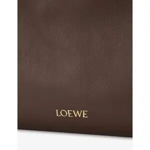 Loewe Flamenco Large Clutch Bag - Chocolate
