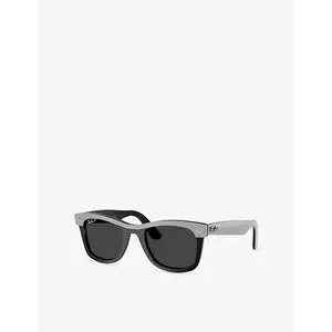 Ray-ban Wayfarer Rectangle-frame Acetate Sunglasses